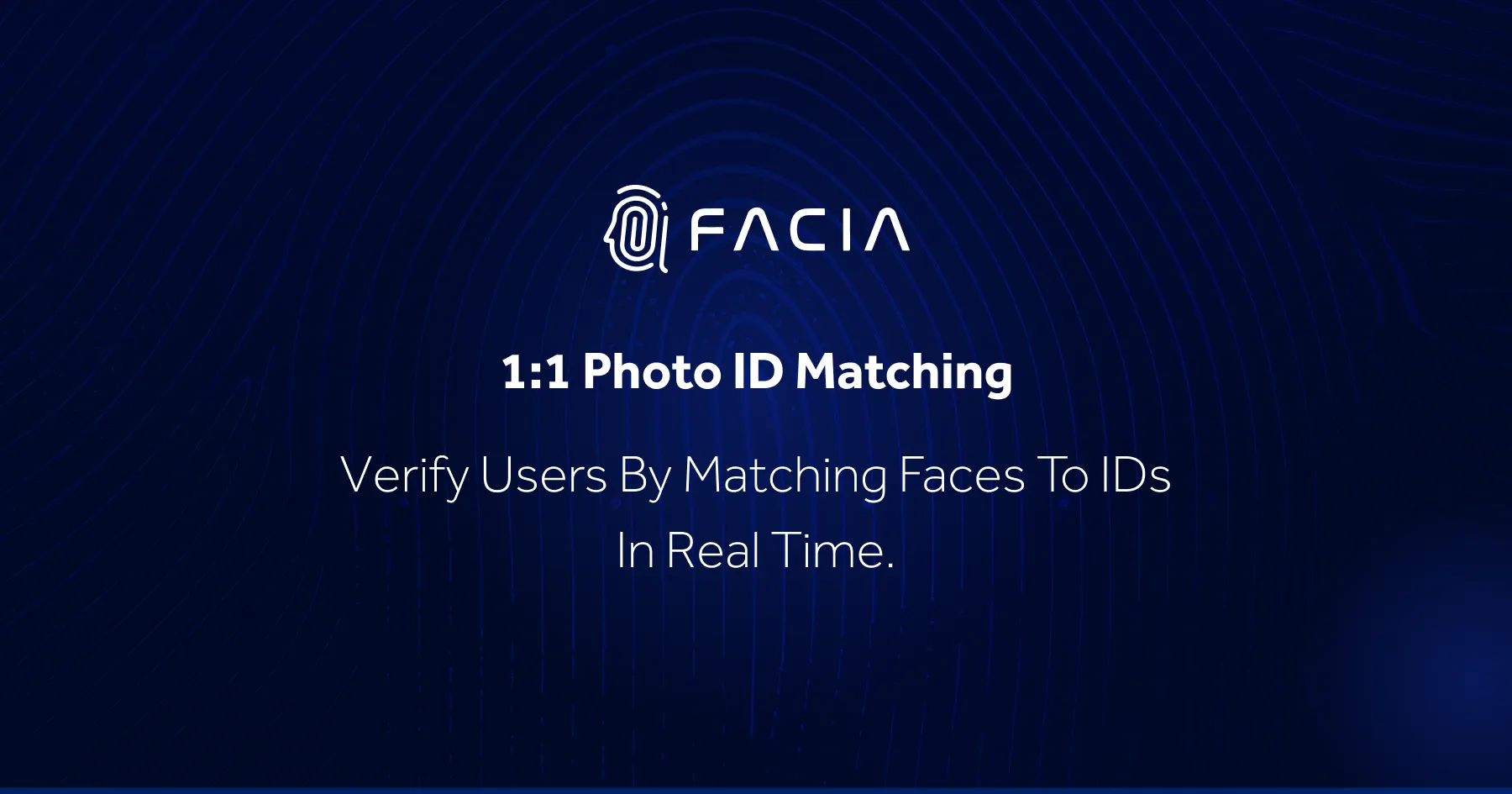 1:1 Photo ID Matching | Face Check ID | Photo ID Verification